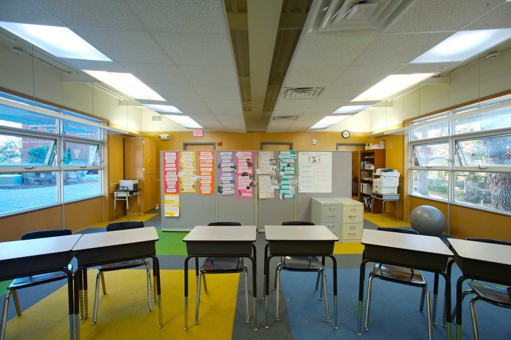 Triumph Modular | Green Modular Classroom Carroll School