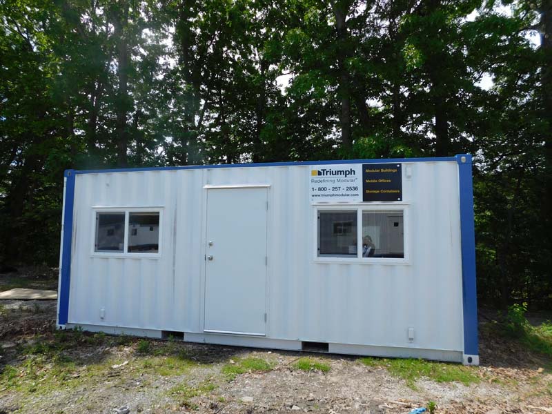 20 foot Office Container with Windows and Air Conditioning