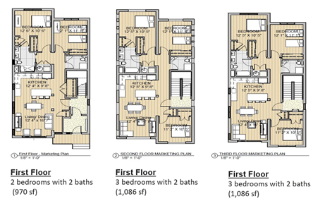 Triple Decker House Floor Plan Saving The Iconic N.E. Three Decker