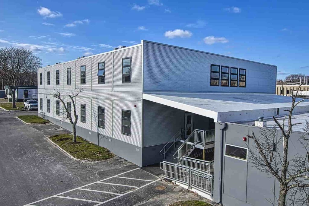 Biotech Two-Story Modular Office Space | Triumph Modular