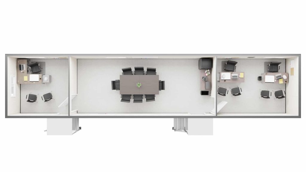 Spacious 12x60 Office Trailers for Rent or Sale | Triumph Modular