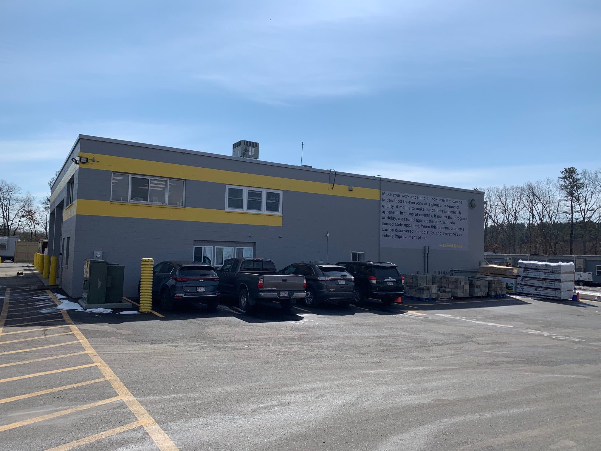 Triumph Modular Building Office in Boston, Massachusetts