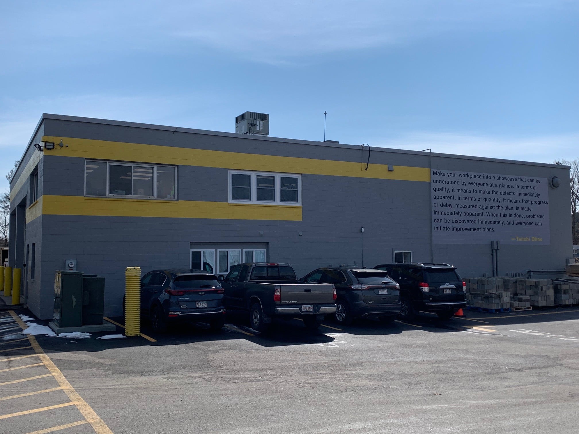 Triumph Modular Building Office in Boston, Massachusetts