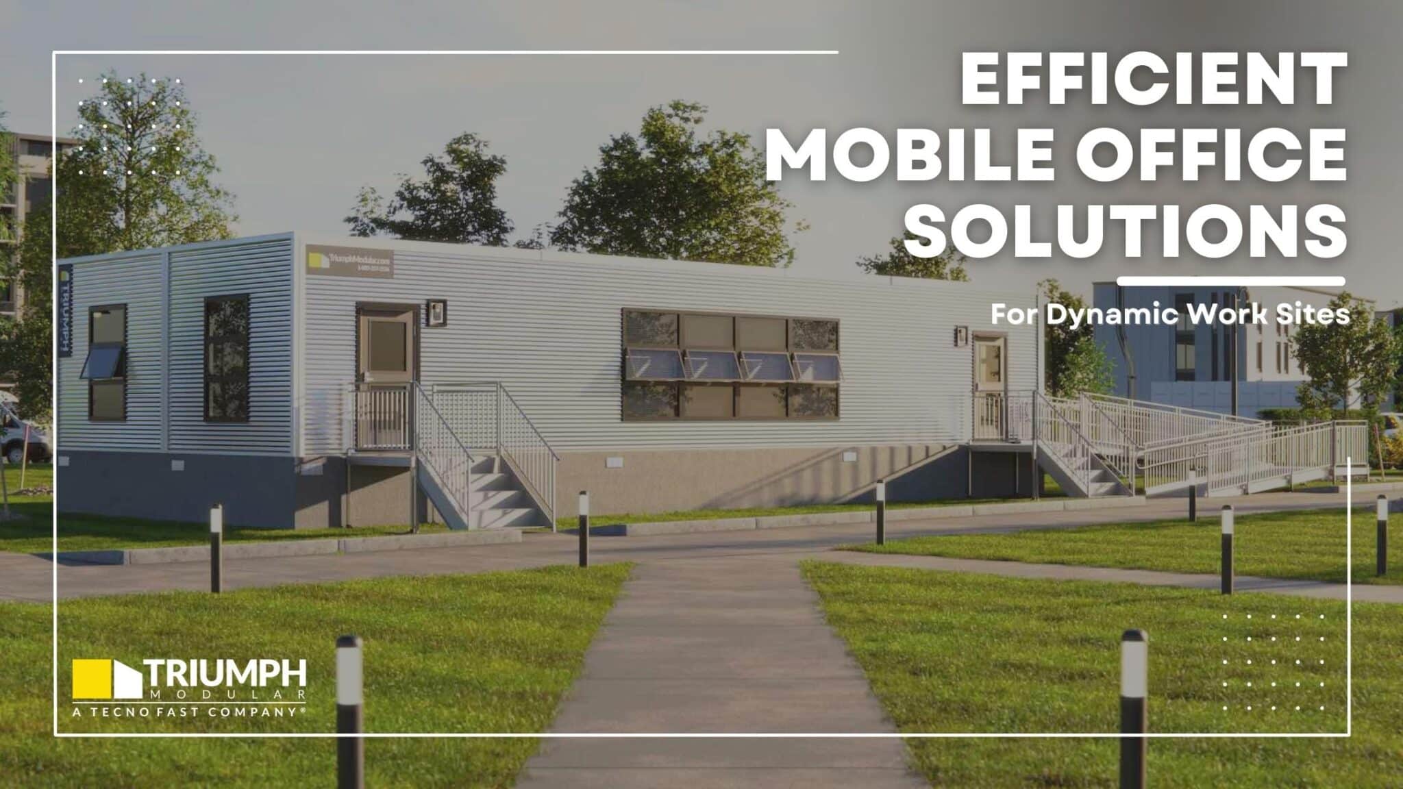 Mobile Office Furniture Rentals - The Solutions by Triumph