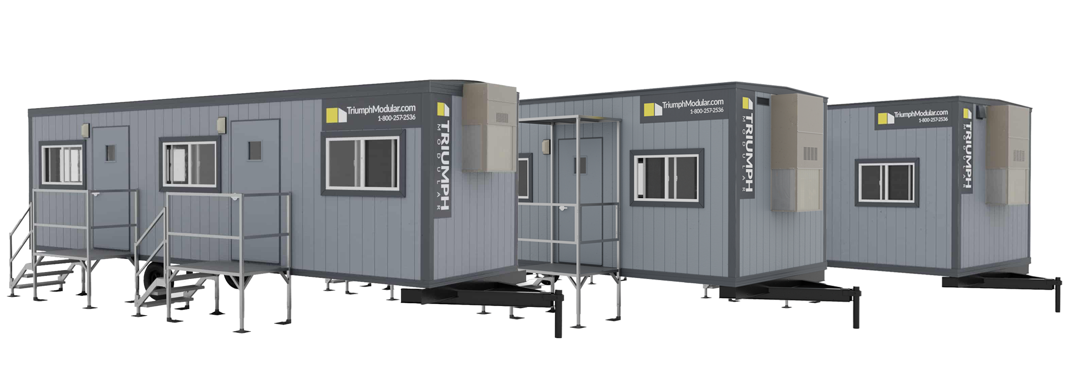 Mobile Office Trailer Sizes & Capacity Guide | Compare 8×24 to 24×64
