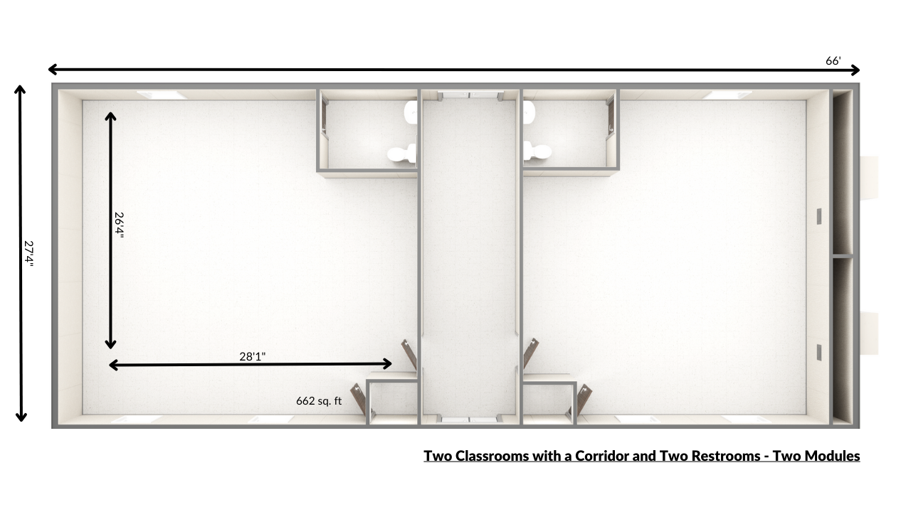 Portable Classrooms for Rent | Modular Classrooms | Triumph Modular